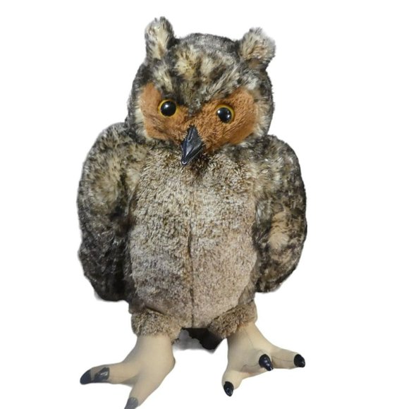 Melissa & Doug | Toys | Melissa And Doug Realistic Barn Owl 7 Plush ...